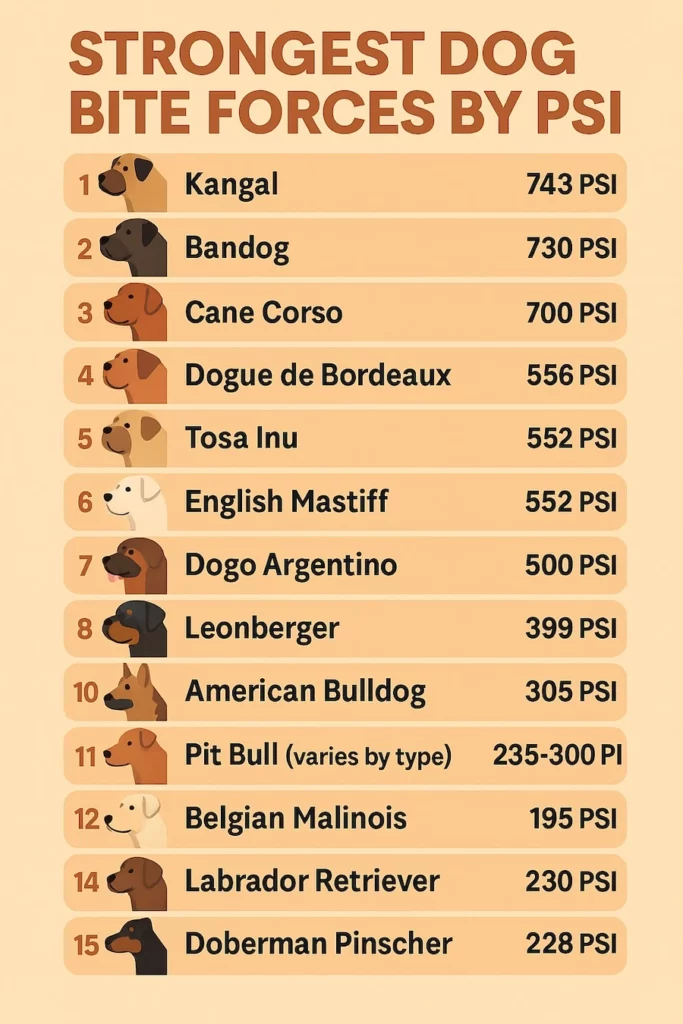 Discover the Top Breeds with the Strongest Dog Bite Force - The Dixon Injury Firm